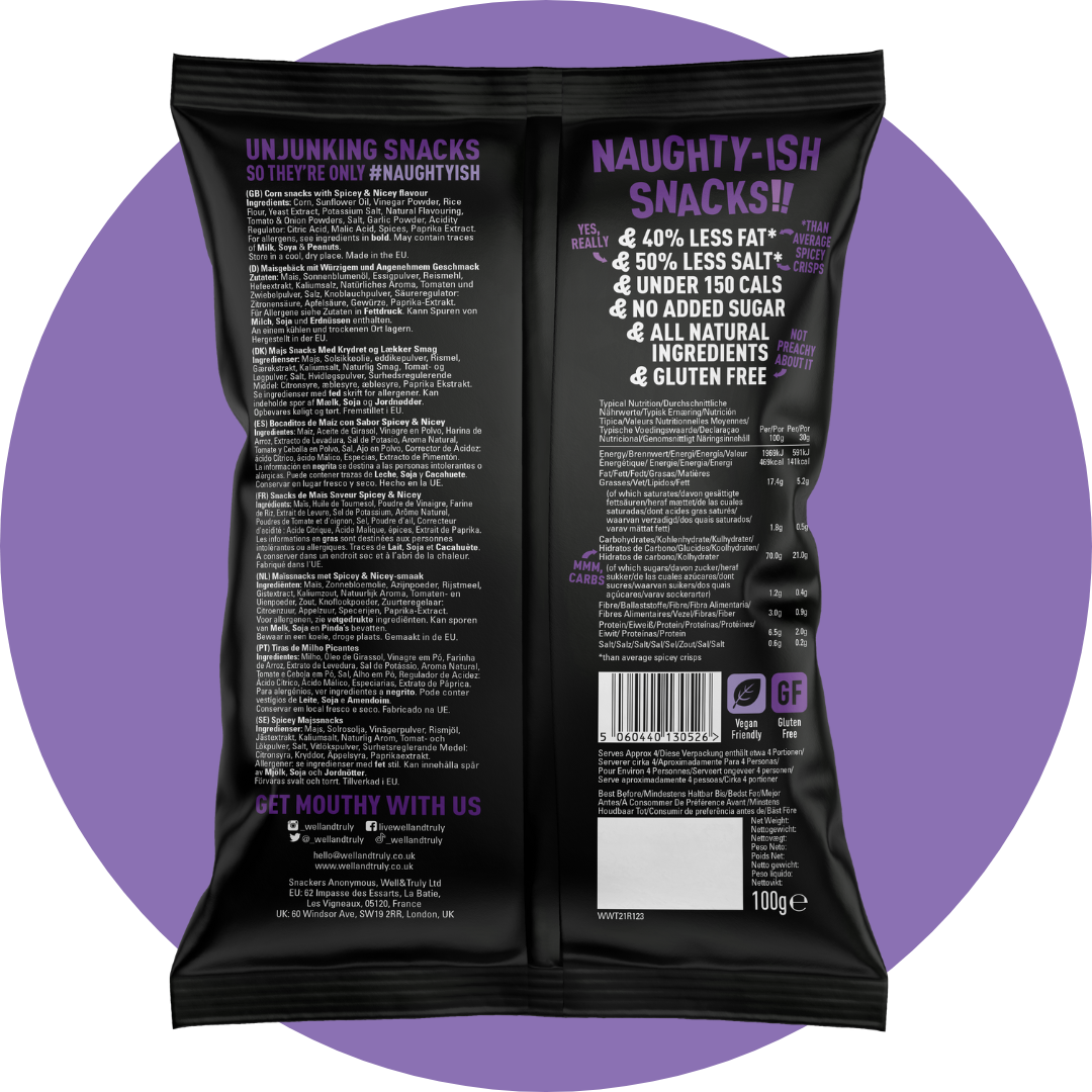 Well&Truly | Spicey&Nicey Crunchies