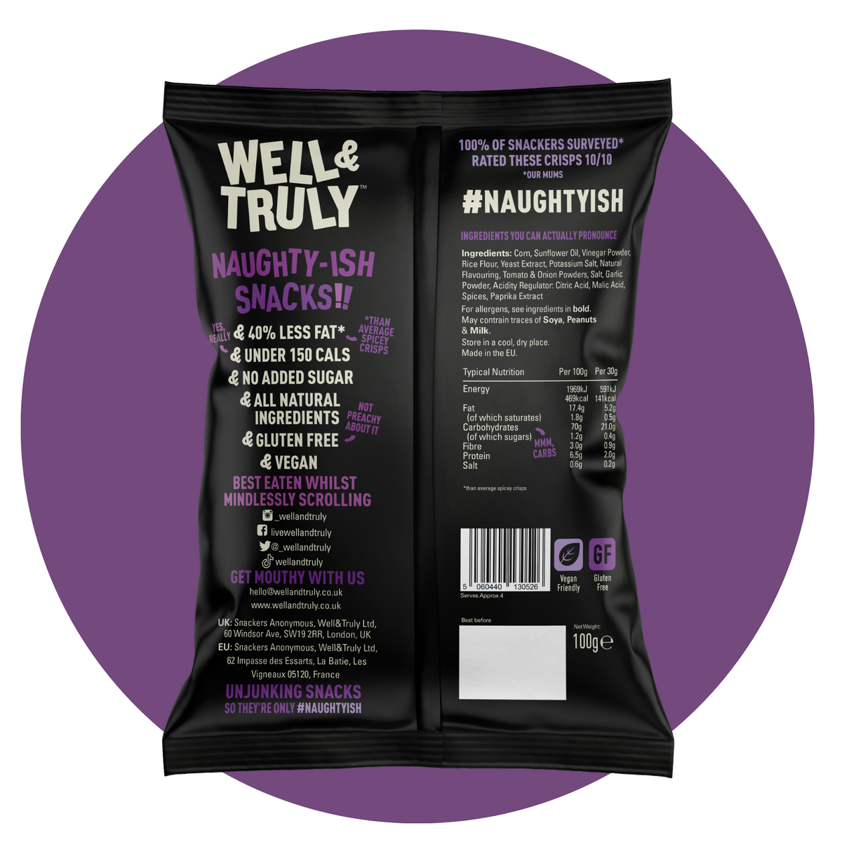 Well&Truly | Spicey&Nicey Crunchies